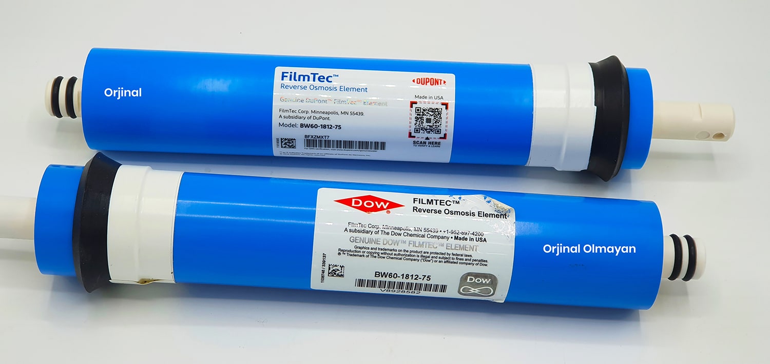 Orijinal Filmtec Membran Dupont - GA Su Arıtma Cihazları